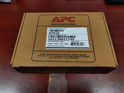 New APC AP9620 Smart Slot Legacy Communication Card | eBay