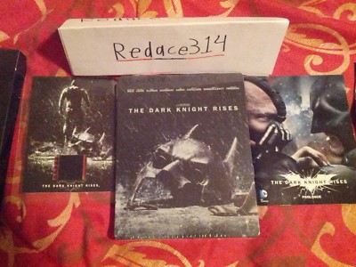 The Dark Knight Rises Blu-Ray Steelbook [JPN] w/ Comic & Film Cell ...