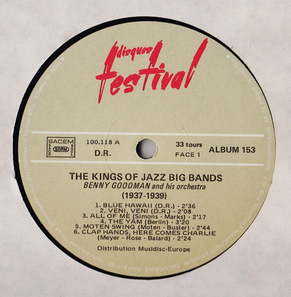 Benny Goodman and His Orchestra/Gene Krupa and His Orchestra Kings of ...