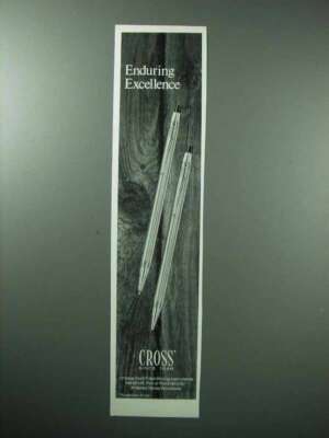 1975 Cross Pen Ad - Enduring Excellence | eBay