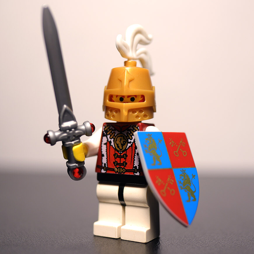 Lot of 2 Rare Pearl Gold Eye Slit Helmet 89520 - Unreleased Color - Not ...