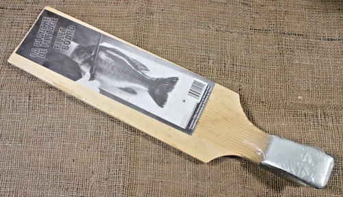 Fish Cleaning Scaling Wood Wooden Fillet Board With Clamp Fishing ...
