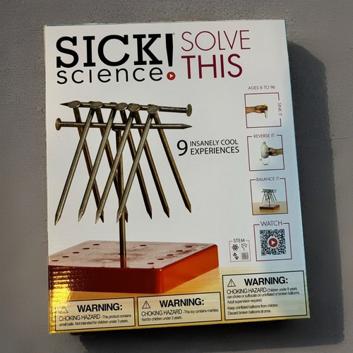 Be Amazing! Toys — Sick Science! Solve This Science Kit — nine ...