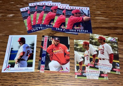 (10) Erik Pappas Baseball card Lot-Springfield Cardinals-St Louis | eBay