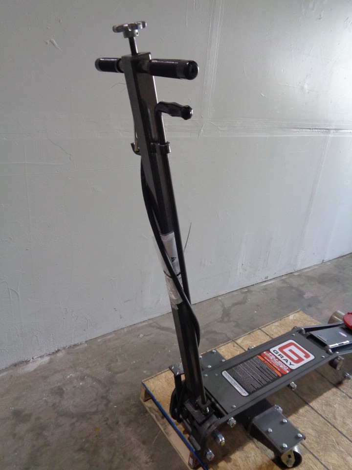 Gray 10 Ton Air/Mechanical Service Jack FSJ-200 Floor Jack Heavy Duty ...