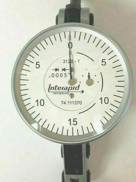 Interapid 0-15-0 Horizontal Type Dial Test Indicator (312B-1) for sale ...