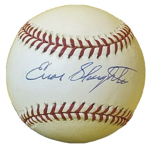 Enos Country Slaughter Signed Official Baseball St. Louis Cardinals MLB ...