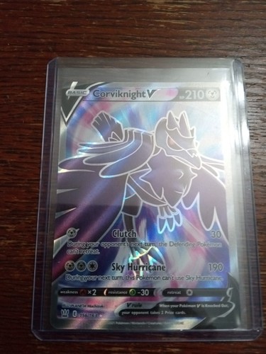Pokémon TCG Corviknight V Sword & Shield - Battle Styles 156/163 Holo ...