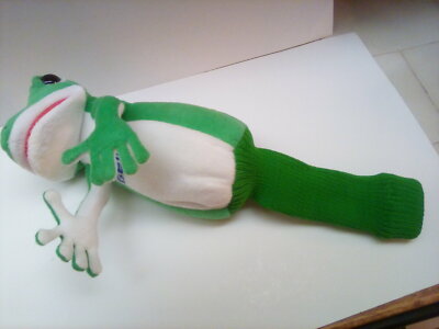 Geico Insurance Gecko (Lizard) Mascot Plush 17" Golf Club Head Cover | eBay