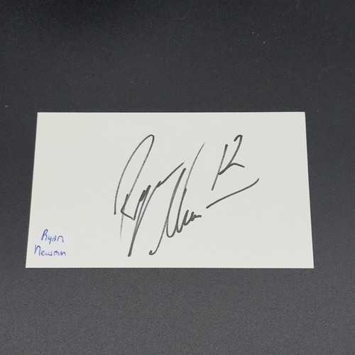 Ryan Newman Signed 3x5 Index Card - NASCAR Racing - TTM Authentic ...