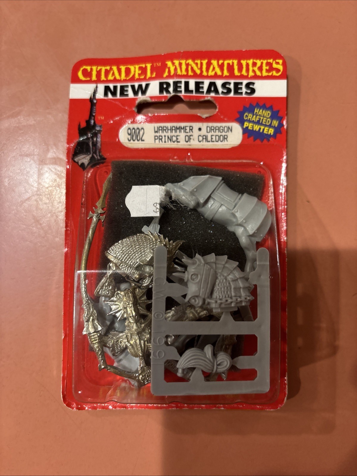 SEALED Dragon Prince of Caledor, 1993 Metal/Plastic Warhammer Citadel ...