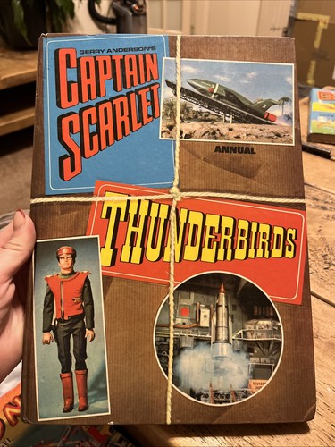 Gerry Anderson Captain Scarlet Annual Thunderbirds 1969 | eBay UK