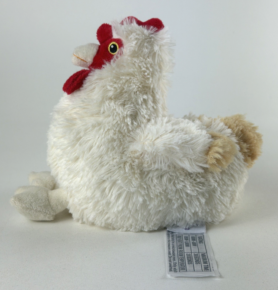 Warmies Chicken Plush Lavender Scented Weighted Microwave Stuffed ...