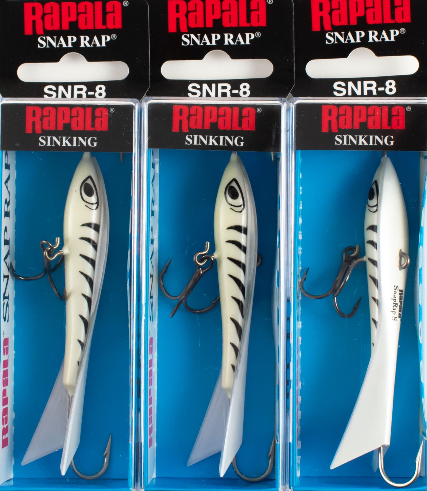 (LOT OF 3) RAPALA SNAP RAP 7/8OZ SNR08 GLT GLOW TIGER CP2411 | eBay