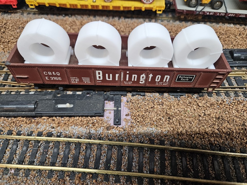 New 3D Printed HO Scale 4 Steel Coils & 4 Coil Holder | eBay