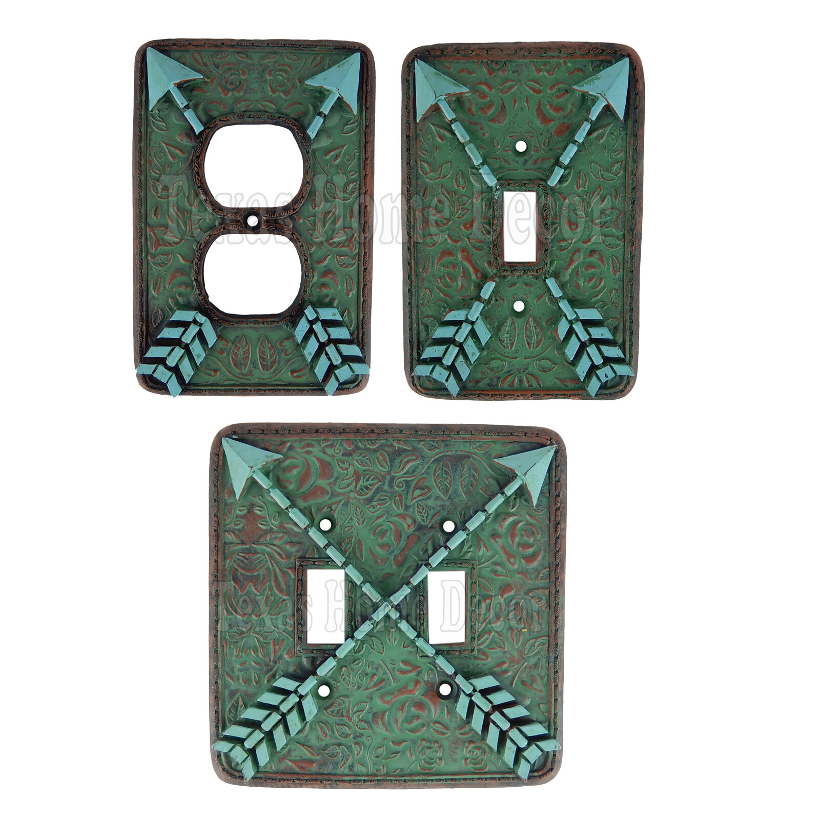 Southwestern Arrows Floral Switch Plate Covers Outlet Plug, Single ...