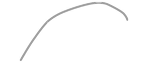 Mercedes-Benz 2046902180 Genuine OEM Factory Original Drip Molding for ...