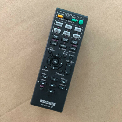 NEW Remote Control For SONY AV Receiver DAV-DZ175 DAV-TZ210 DAV-TZ510 ...