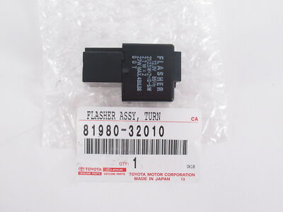 Genuine OEM Toyota Lexus 81980-32010 Hazard Warning Flasher Relay | eBay