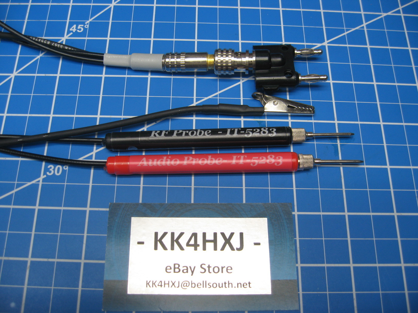 Custom RF & Audio Probe for Heathkit IT-5283 Signal Tracer - Assembled ...