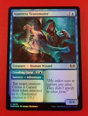 1x Vantress Transmuter | FOIL | Wilds of Eldraine | MTG Magic Cards | eBay