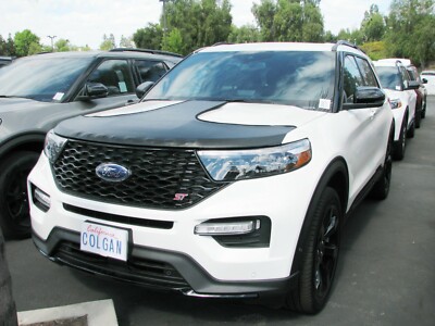 2020-2024 Ford Explorer Colgan Custom T-Style Hood Bra Mask Fits ...