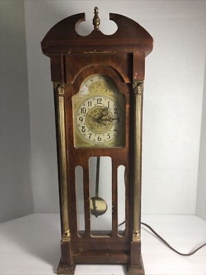 Vintage United Clock Corp. Model 444 Electic Clock Working No Back ...