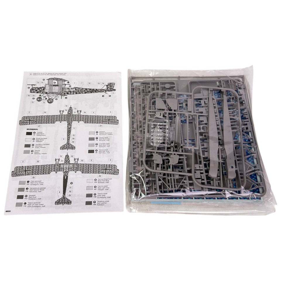 Roden World War I Gotha G.Va/Vb 1:72 Scale Model Kit German Aircraft ...