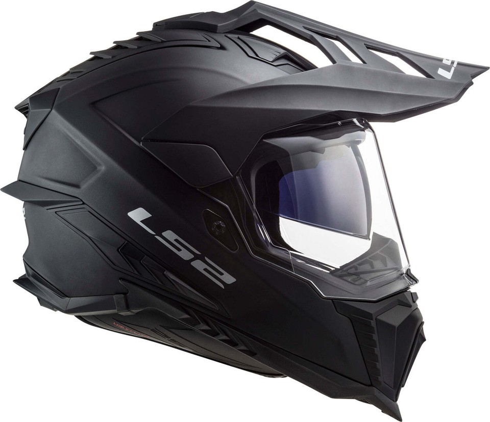 LS2 Explorer XT Adventure Motorcycle Helmet Solid Matte Black XS | eBay
