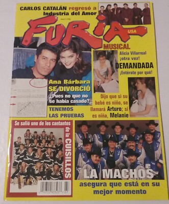 selena quintanilla poster furia musical magazine | eBay