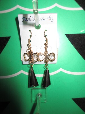 Fashion Jewelry Drop Earrings Dangle Type Colour Gold Brand New L22 ...