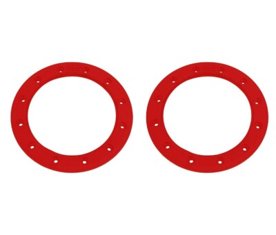 Hiper Wheels CF1 Tech 3 Rim Replacement Beadlock Rings Pair 10 Inch 10 ...