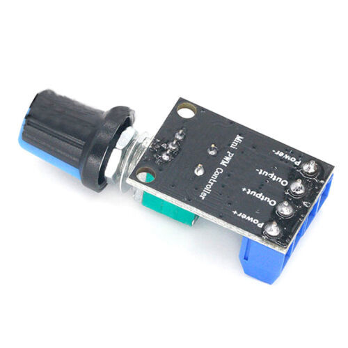 10A 5V-16-12V DC Motor Speed Control Potentiometer Governor PWM Switch ...