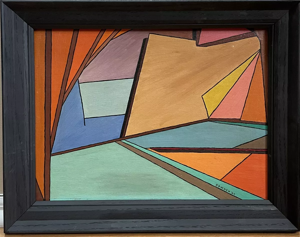 Geometric Oil Paintings