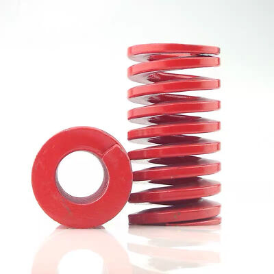 Medium Load Red Compression Mould Die Springs Rectangular Spring Outer ...