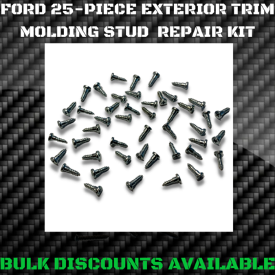 1953+ Ford F150 F100 F200 Glass Windshield Reveal Molding Clips Repair ...