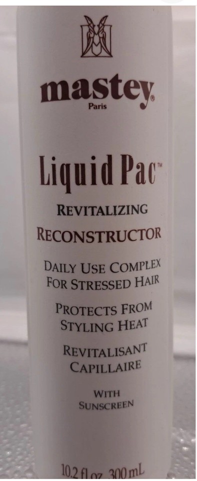 Mastey Paris Liquid Pac Revitalizing Reconstructor for Stressed Hair ...
