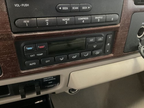 Heater Climate Temperature Control With AC Automatic Fits 05-07 FORD ...