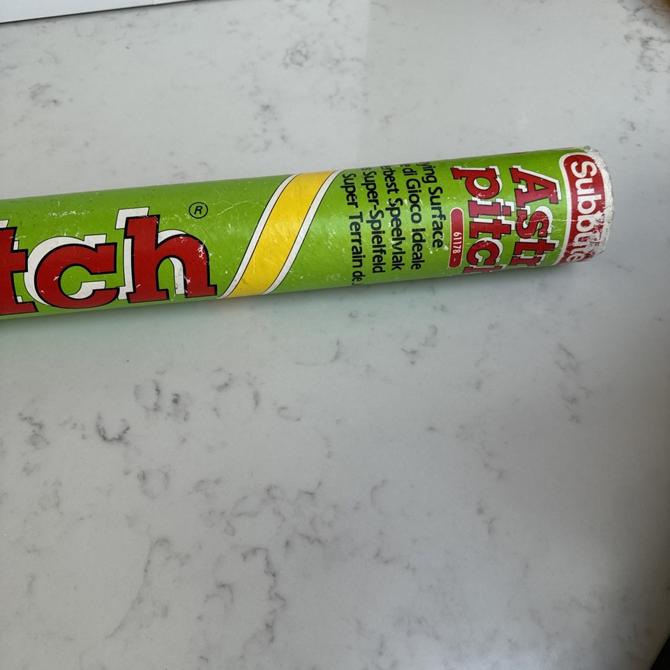Subbuteo Astro Pitch 61178 In Tube Turf Football Game 80s 90s Retro ...