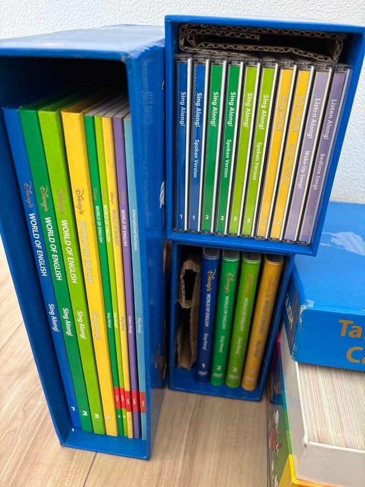 Talk Along Card Playmate Sing Along DVD CD Book Disney English | eBay