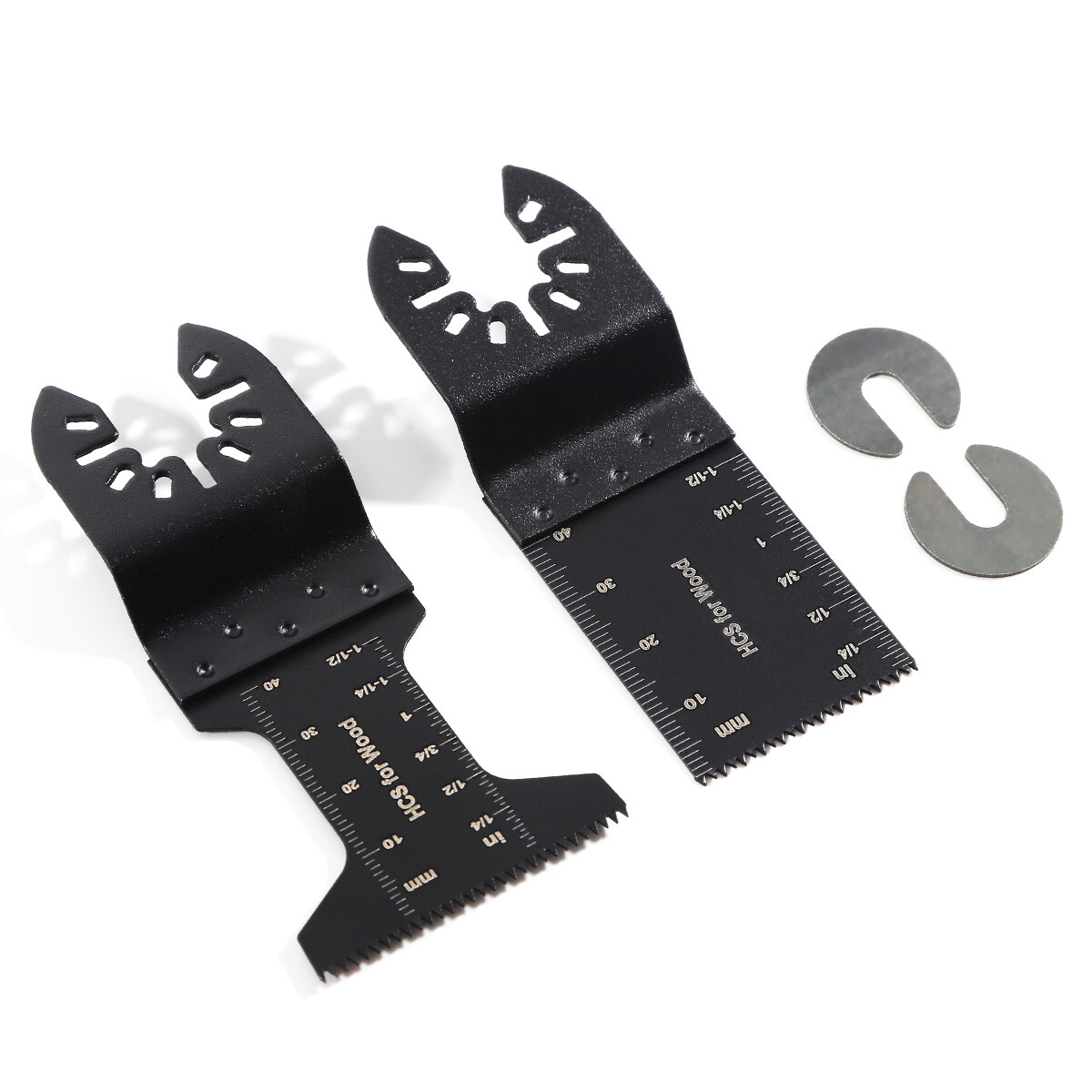 62Pcs Oscillating Tool Saw Blade Wood Metal Cut Cutter Carbon Steel ...