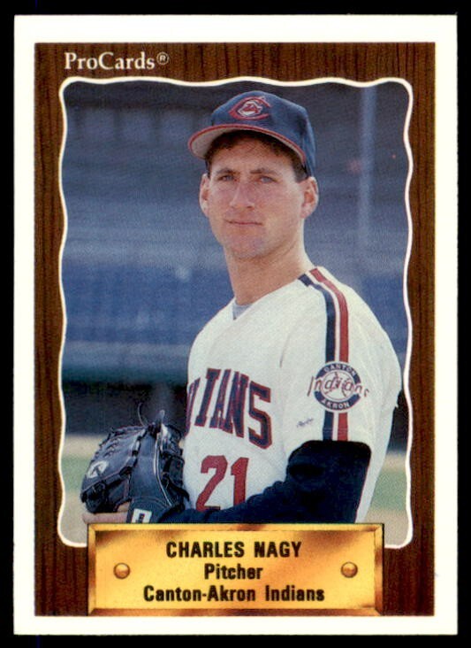 1990 PROCARDS CANTON-AKRON INDIANS CHARLES NAGY #1292 | eBay