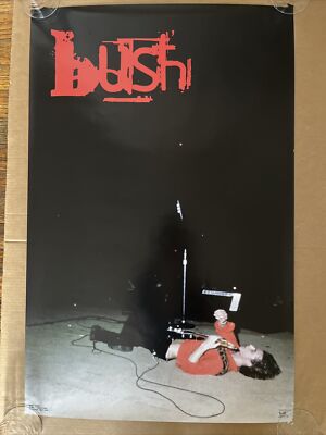 original vintage poster Bush 1997 music memorabilia promo pinup | eBay