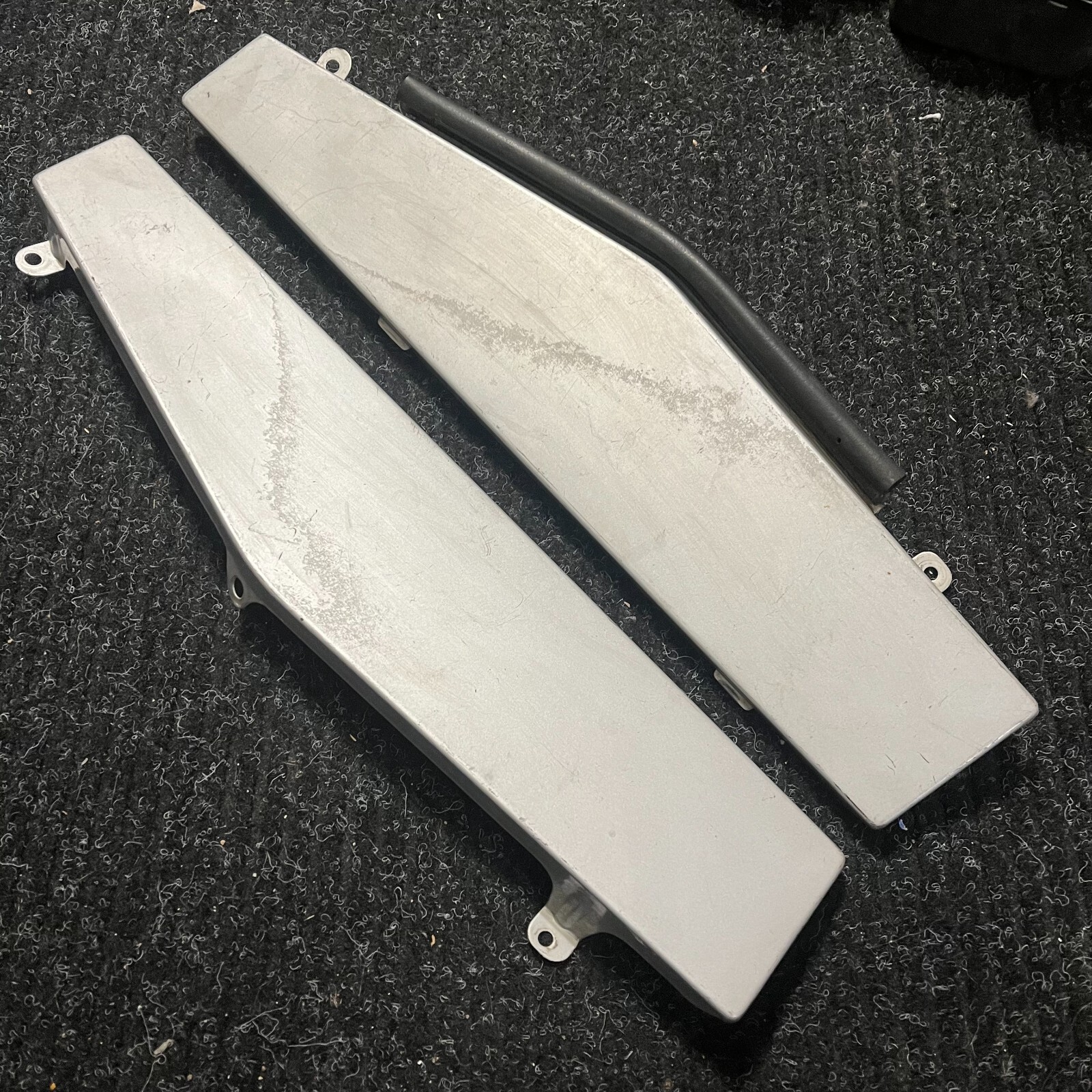 1985-1989 Toyota AW11 Mk1 MR2 Engine Bay Side Cover set silver Gray OEM ...