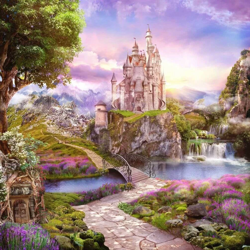 Fairytale Landscape Wallpaper