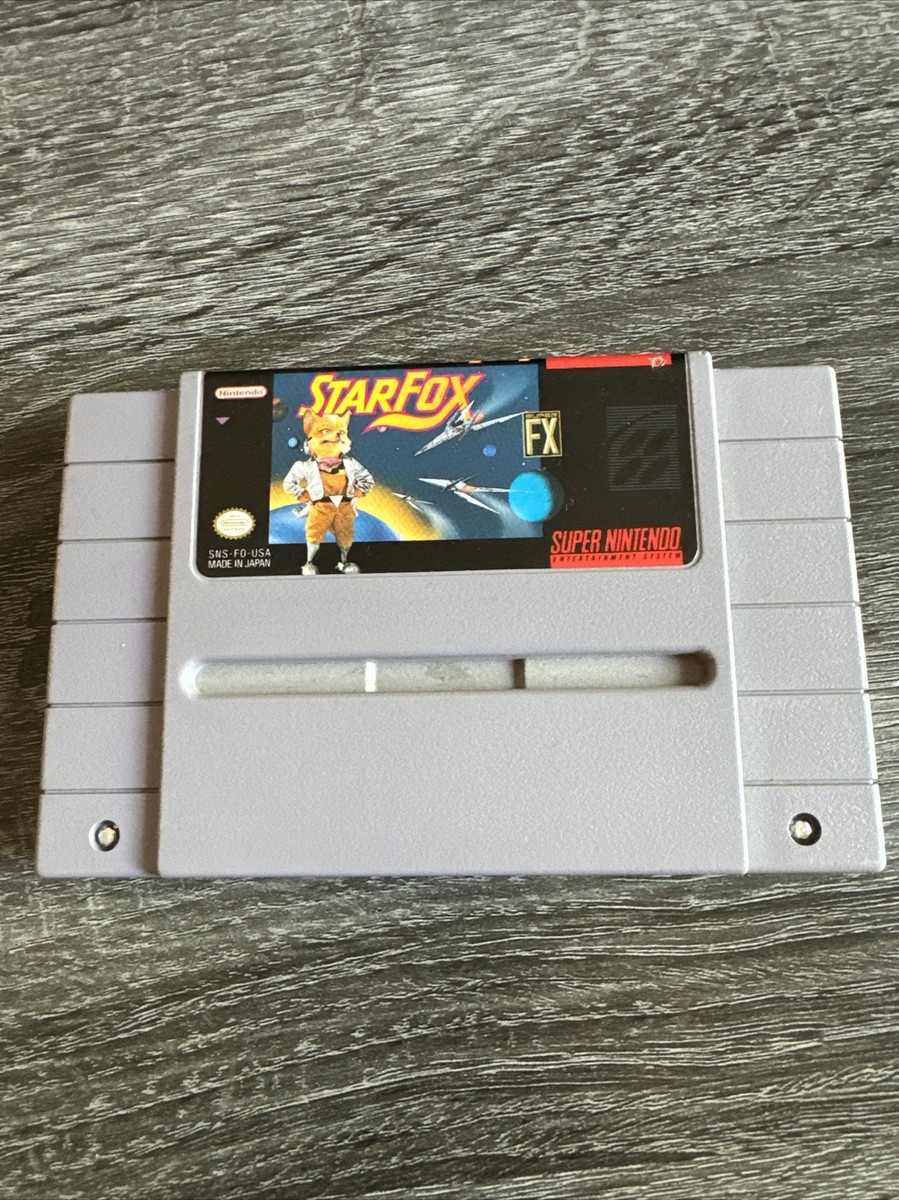 Starfox Ship Snes
