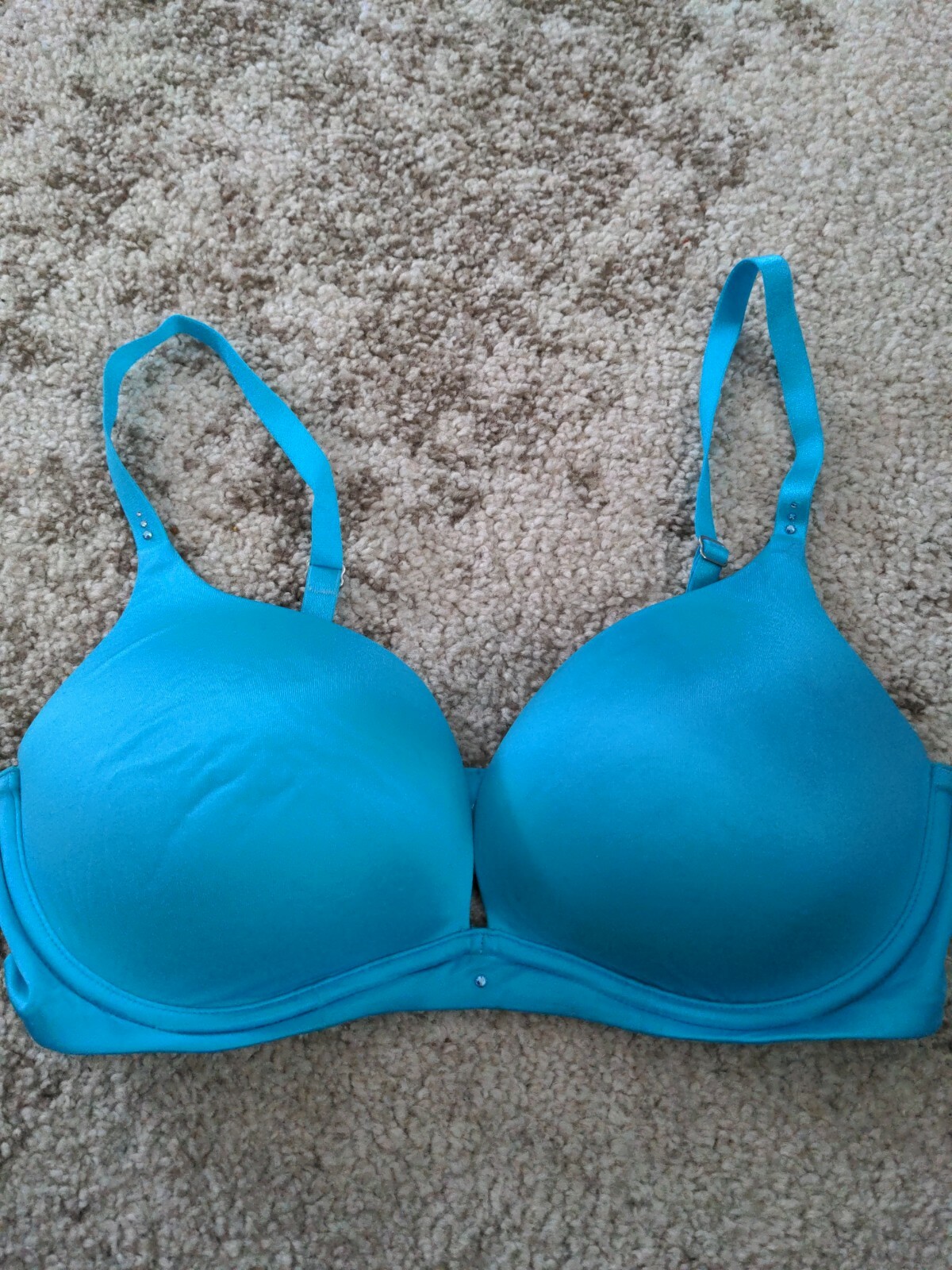 Victoria's Secret Biofit Pushup 34D Blue Bra D1 | eBay
