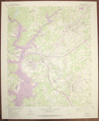 Reproductions - 1951 Topo Map
