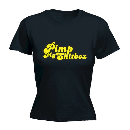 Pimp My Sh Tbox - Funny Novelty Funny Womens Top Tee Shirts T-Shirt ...