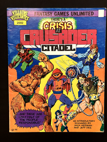 There's a Crisis at Crusader Citadel RPG 2002 V&V Fantasy Games ...